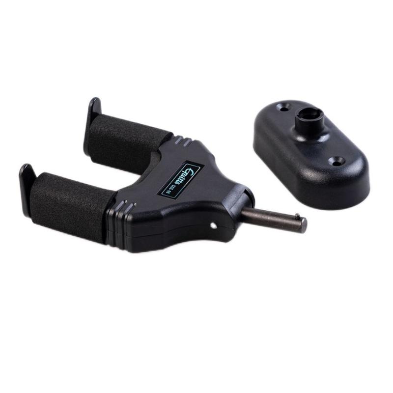 Suporte de parede p/ guitarra baixo com trava-Guitto GGS-08 - Suporte para Instrumentos de Corda ...