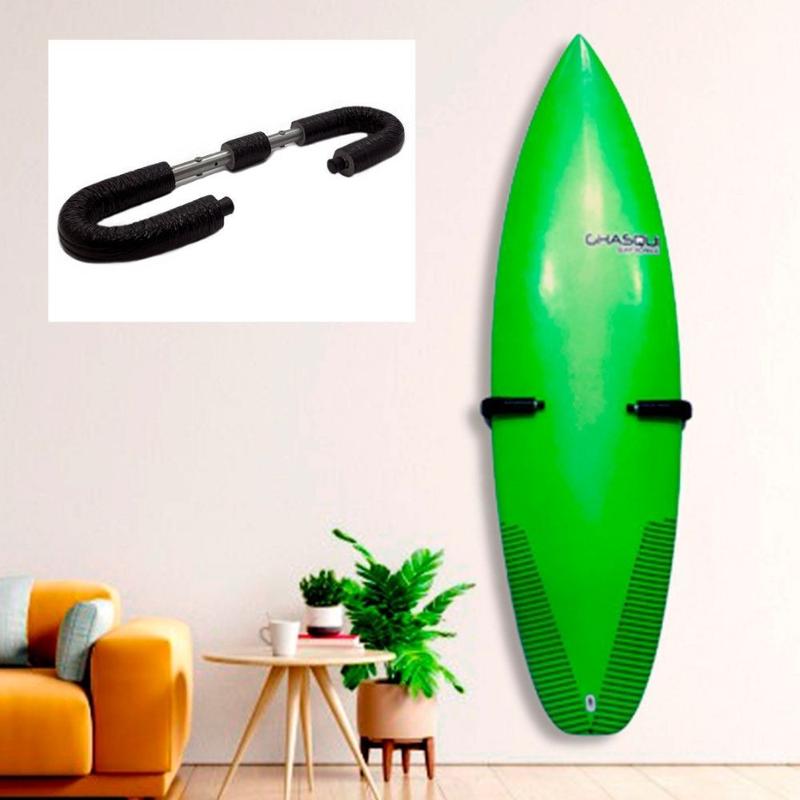 Suporte de Parede Prancha de Surf Regulável com Proteção de Espuma ...