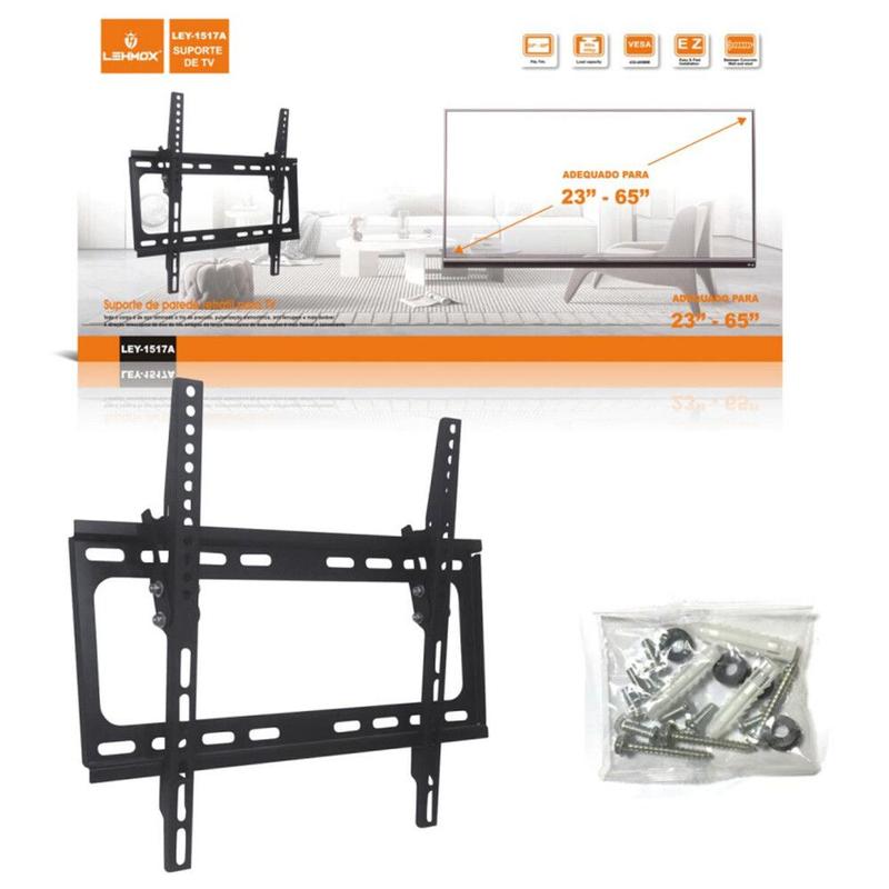 Suporte de TV Universal 23'' - 65'' Polegadas LEHMOX - LEY-1517A ...