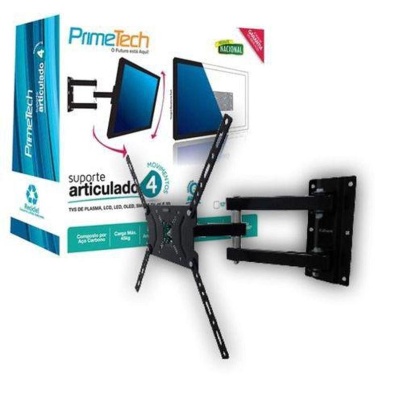 Suporte Pa Tv Articulado 4 Mov Plasma Led Oled Smart Tv de 10"Até 56 ...