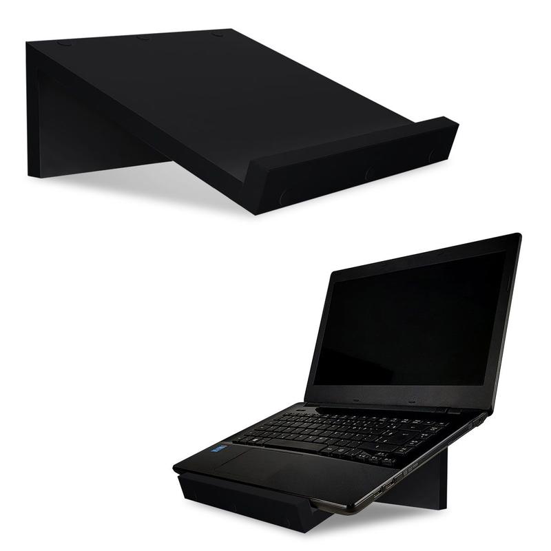 Suporte para Notebook Base de Mesa Ergonômica Gamer Spark Preto - Genus ...