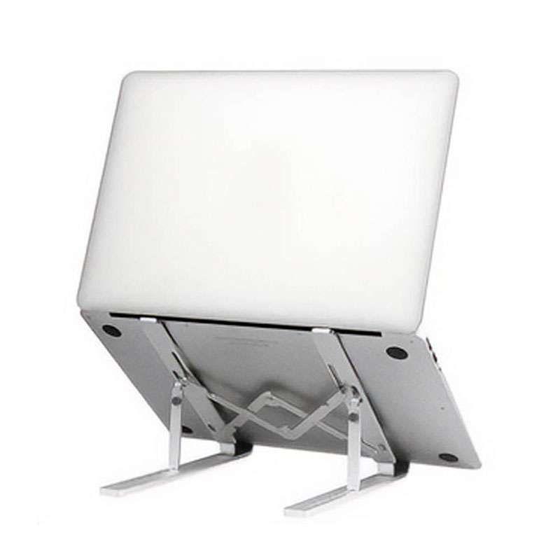 Suporte para Notebook em Alumínio com 6 niveis de Regulagem de Altura ...