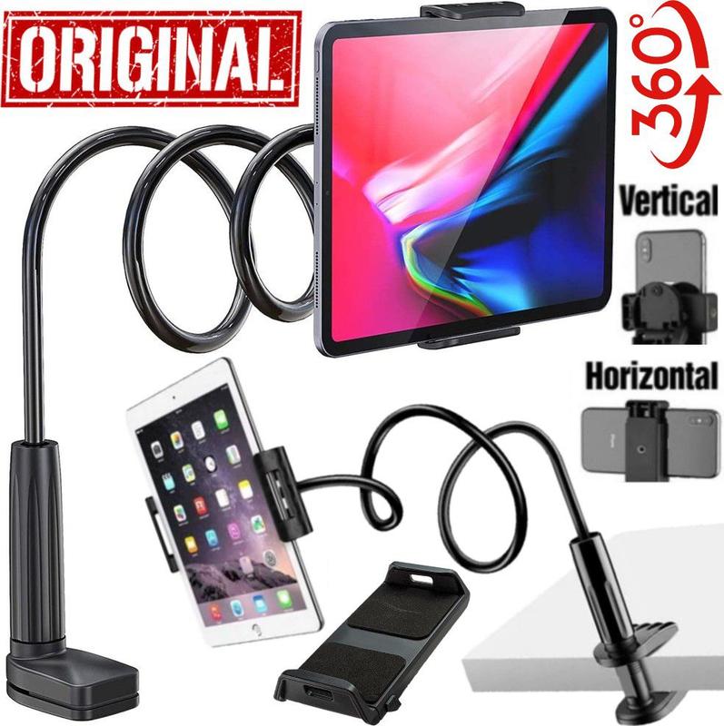 Suporte Para Tablet iPad Celular Braço Articulado Flexível De Mesa Cama ...