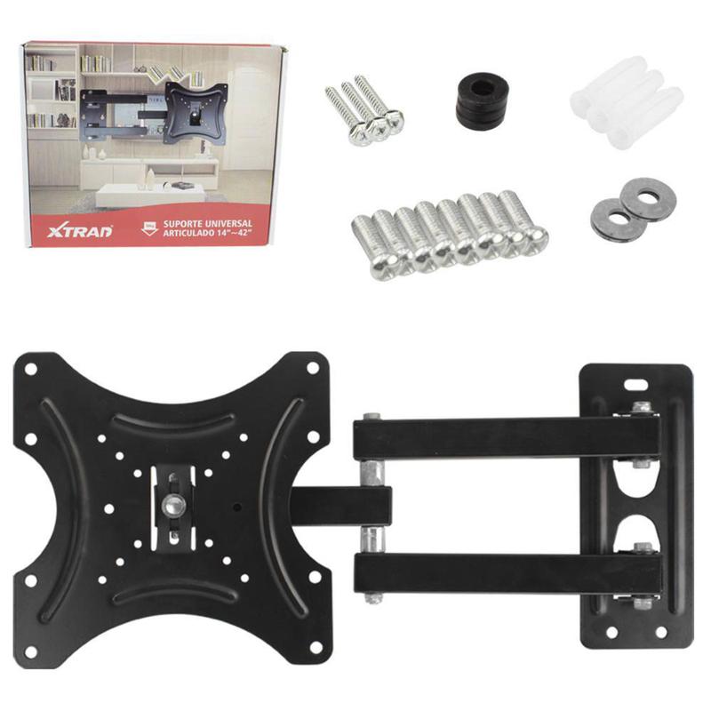 Suporte para TV Universal Articulado LED, LCD , Plasma de 14 a 42 ...