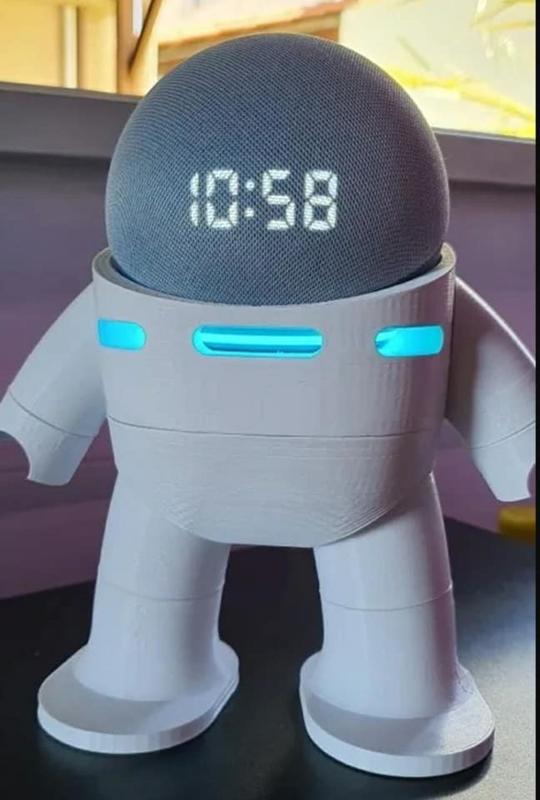 Suporte Robô compatível com Alexa Echo Dot 4 Ou Echo Dot 3 - CEO 3D ...