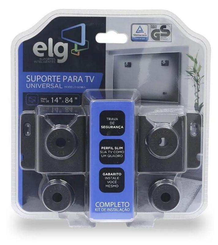 Suporte Tv Fixo Universal De Parede para TVs/ Monitores LCD / LED ...