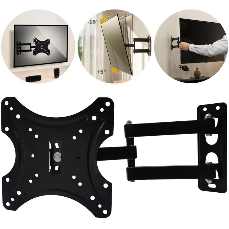 Suporte universal articulavel para tv 15 graus inclinacao para 10 a 55 ...