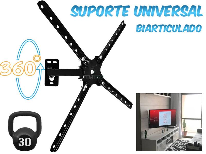 Suporte universal bi articulado televisor 10 a 56 polegadas - IBOX ...