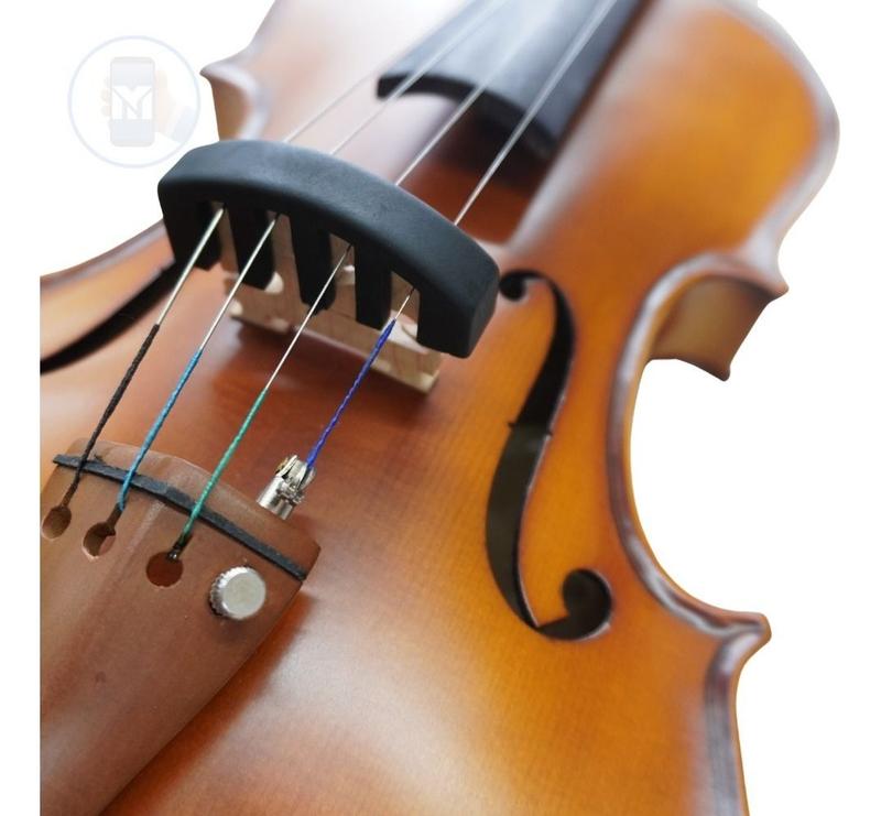 Surdina Garfo De Borracha Para Estudos Violino 4/4 - PAGANINI - Outros ...