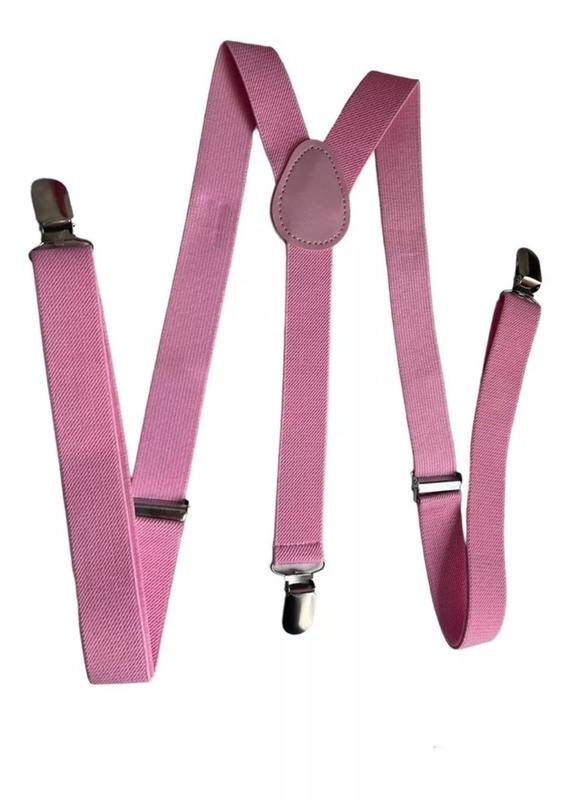 Suspensórios Masculino E Feminino Largo 2,5cm - Várias Cores Ref:244 ...