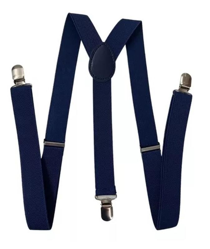 Suspensórios Masculino E Feminino Largo 2,5cm - Várias Cores Ref:244 ...