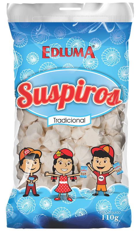 Suspiro Tradicional 100g Caixa C/ 30 Unidades Edluma - Suspiro ...