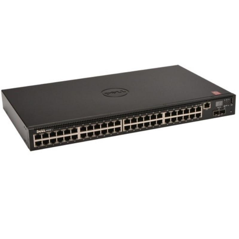 Switch 48 Portas DELL N2048 1GbE e 2 portas 10GbE SFP+ (10/100/1000 ...