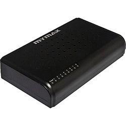 Switch 8 Portas 10/100mbps Preto - Mymax - Switch - Magazine Luiza