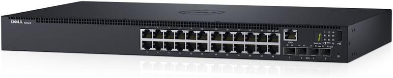 Switch Dell N1524 - 24 portas gigabit 4X SFP+ Layer 3 Gerenciável - PN ...
