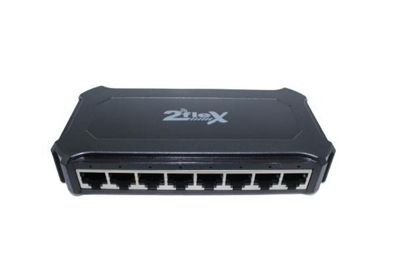 SWITCH GIGA PLUS PoE REVERSO - 2FLEX - Switch - Magazine Luiza
