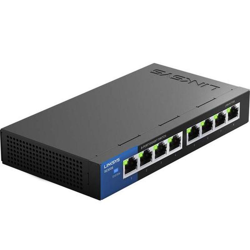 Switch Linksys Se3008 8 Portátil Gigabit - Switch - Magazine Luiza