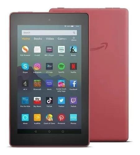 Tablet Amazon Fire 7 2019 KFMUWI 7" 16GB Plum e 1GB de memória RAM ...