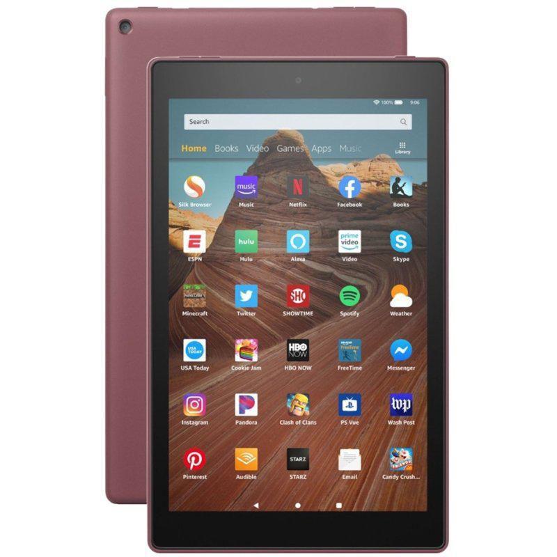 Tablet Amon Fire Hd10 32Gb Wifi + Vermelho Granada - Amazon - Tablets ...