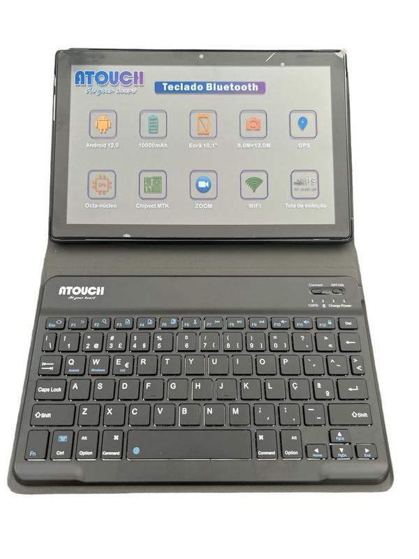 Tablet Atouch X19 Pro 3gb Ram 64 Memória Dual Chip C/ Tecado - Tablets ...