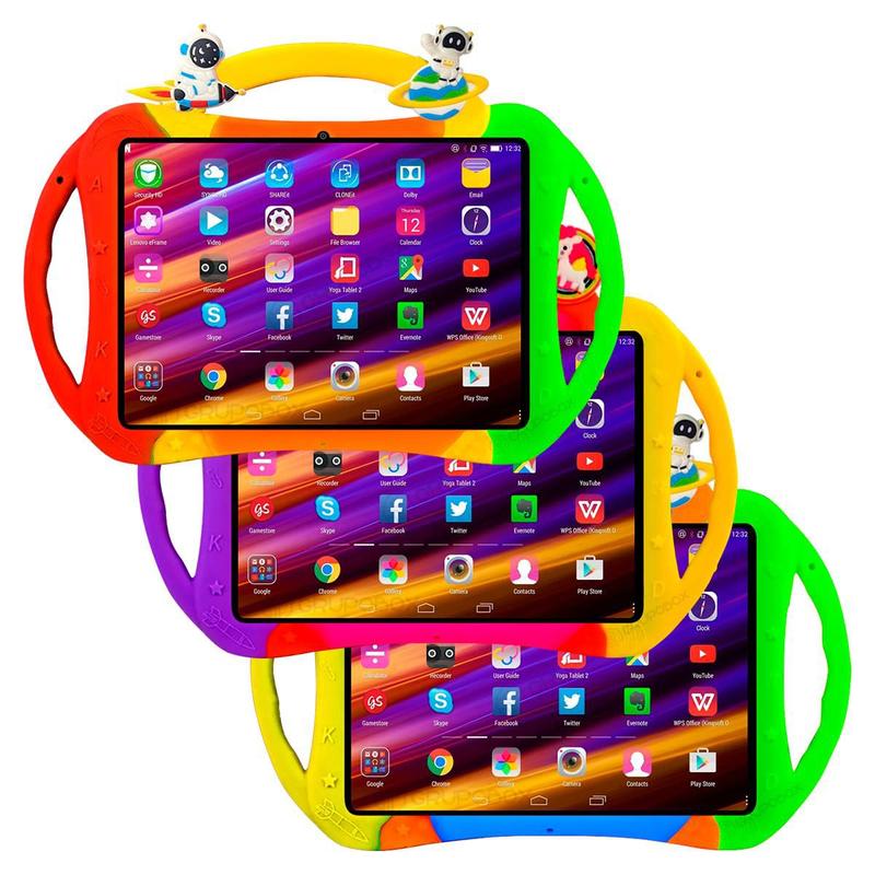 Tablet Digital Infantil 10.1 Pol 2GB 64GB Com Pelicula KT10 - Atouch ...