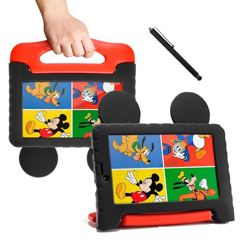 Tablet Infantil Mickey Mouse 16Gb Capa Alça +Caneta Touch - Multilaser ...