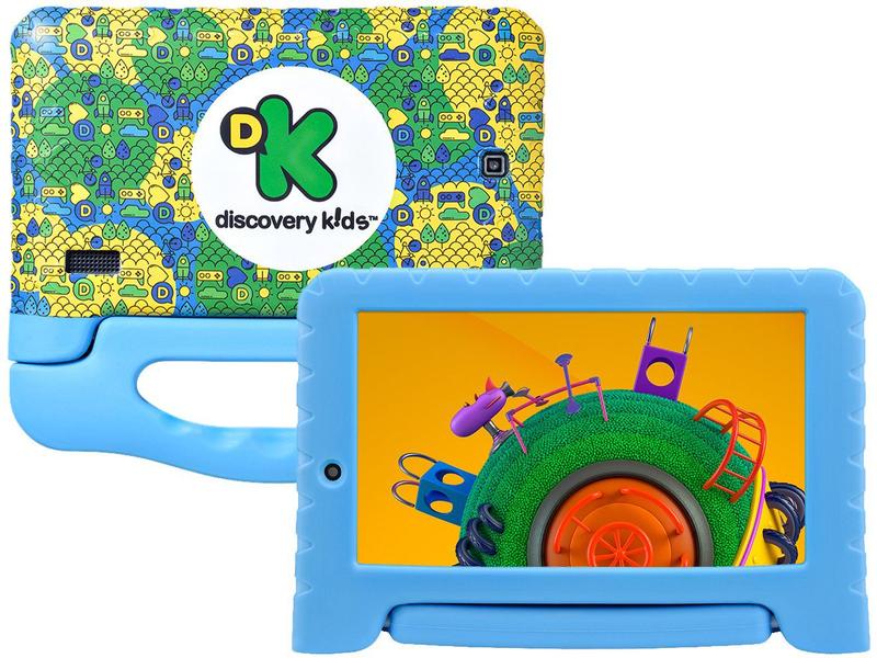 Tablet Infantil Multi Discovery Kids com Capa - 7” Wi-Fi 16GB Android 8 ...