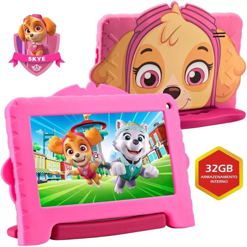 Tablet Infantil Patrulha Canina Skye Multilaser 32GB NB377 - Multikids ...