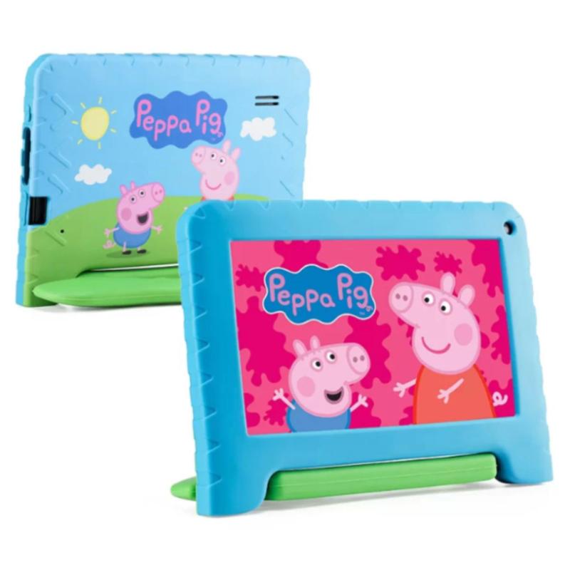 Tablet Infantil Peppa Pig Wifi 32gb+2gb Ram Android 13 NB402 - Multikds ...