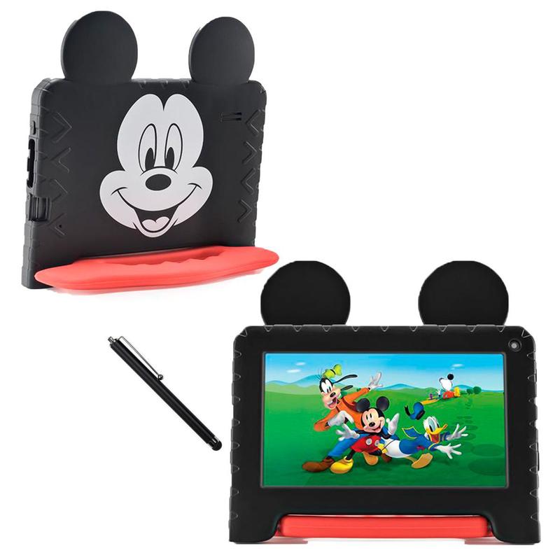Tablet kids 32gb Tela 7" WIFI Mickey Mouse Infantil com case ...
