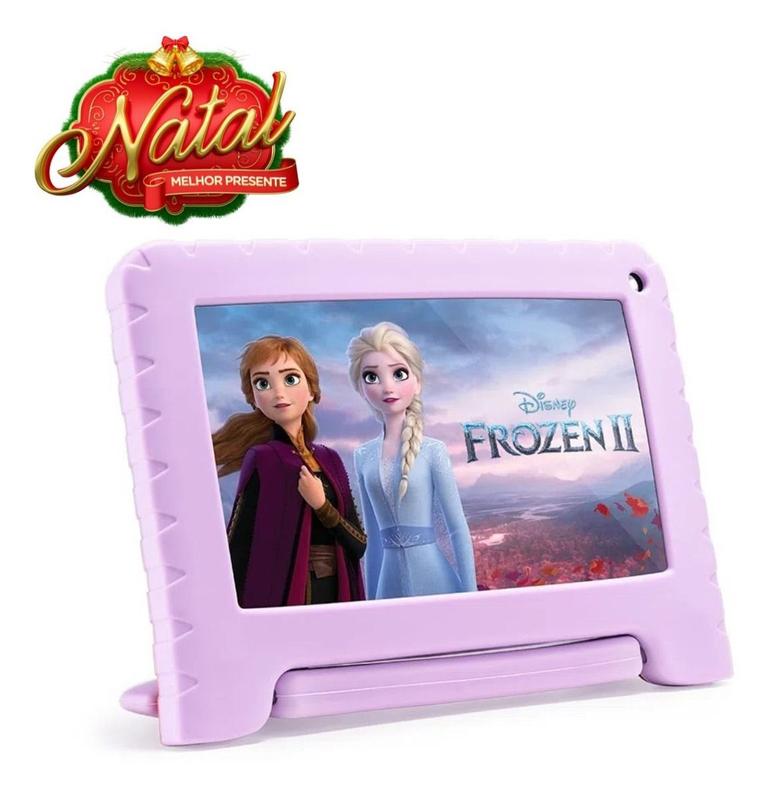 Tablet Kids Pad Plus Frozen Android 8 Capa Wifi 16Gb Tela 7 ...