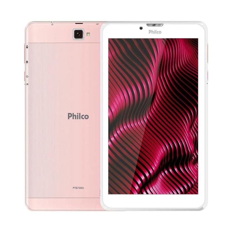 Tablet Multi-toque Philco 7" Rose Gold Quad Core 1 Gb Ram PIE 9.0 16Gb ...