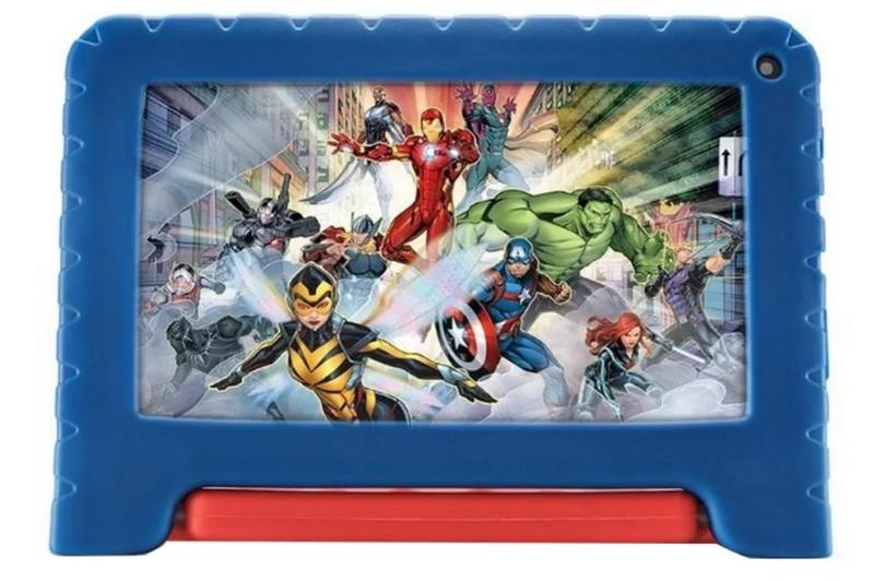 Tablet Multilaser M7 32gb Avengers 7" 32GB preto/azul 1GB de memória ...