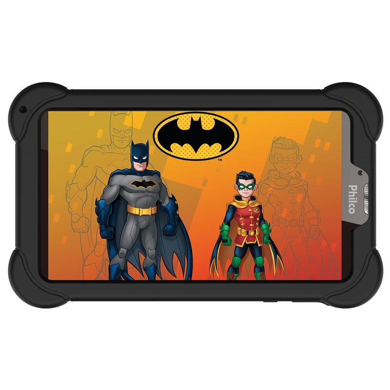 Tablet Philco Batman Kids 16GB, 1GB RAM, Tela de 7" e Android 9 ...