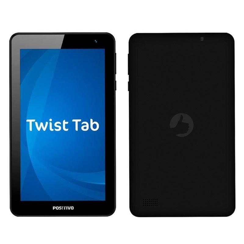 Tablet Positivo Twist Tab Kids T770KB, Preto, Tela 7", Wi-Fi, Android ...