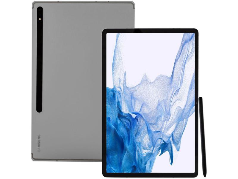 Tablet Samsung Galaxy Tab S8+ com Caneta 12,4" 256GB 8GB RAM Android 12 ...