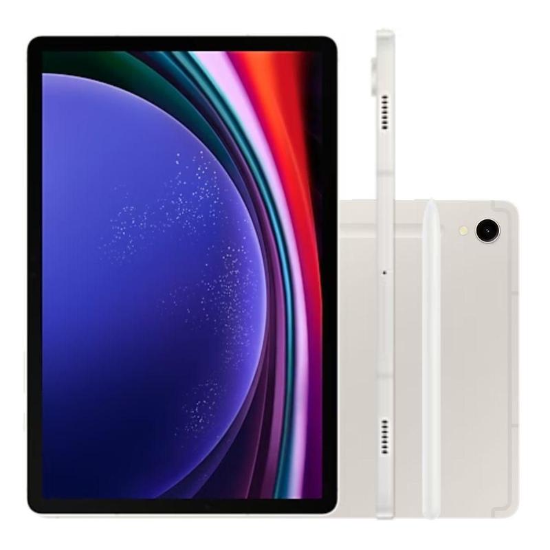 Tablet Samsung Galaxy Tab S9 5G Octa Core 256GB 12GB RAM Marfim ...