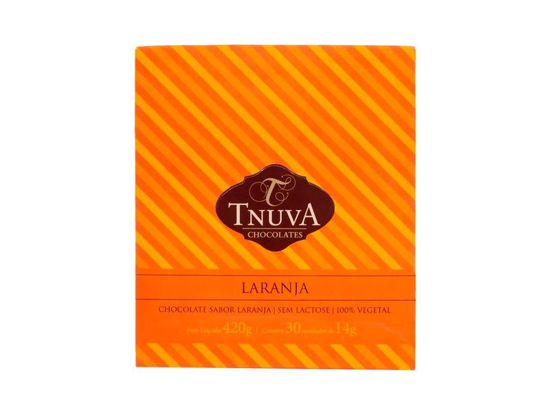 Tabletes Chocolate Sabor Laranja Sem Lactose Tnuva 420g - Chocolate ...