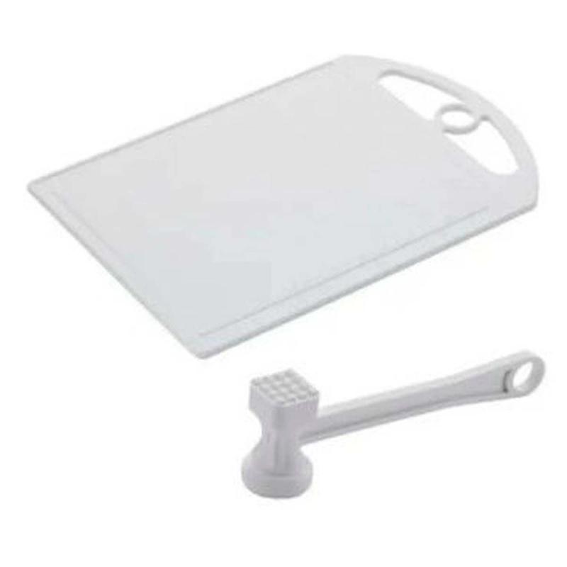 Tábua De Carne 20cm Com Afiador De Faca E Martelo De Carne - VAPT VUPT ...