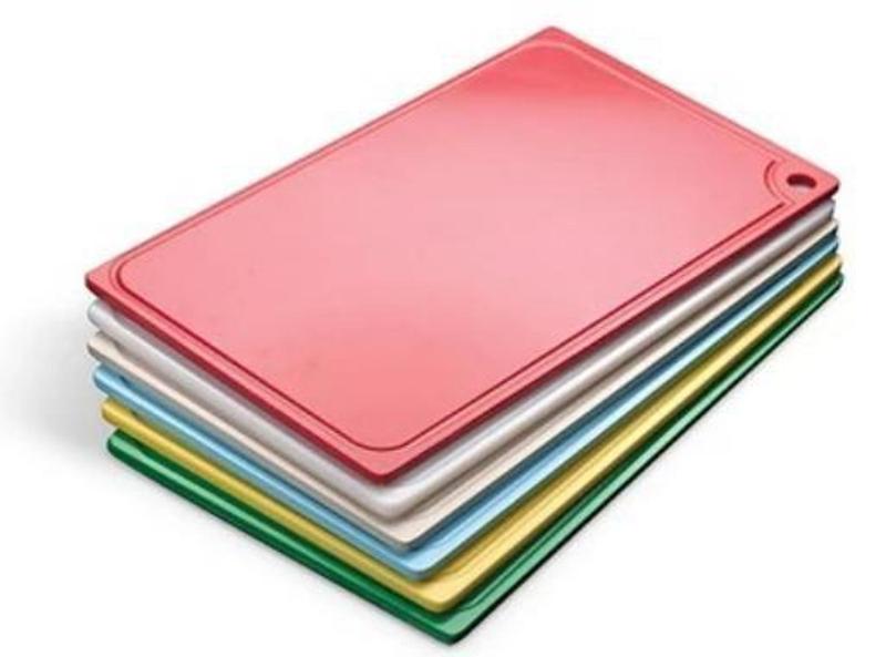 Tábua de Corte Azul C/ Canaleta 10x30x40cm SOLRAC - Tábua de Corte - Magazine Luiza