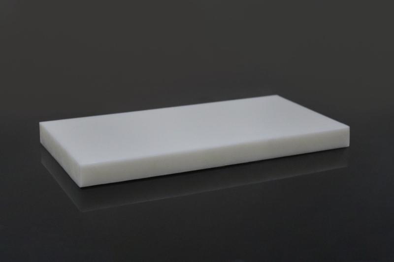 Tábua de Corte Lisa de PEAD Natural - 30mm X 20cm X 50cm - Atóxico ...