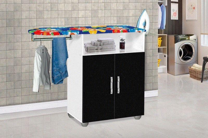 Tabua de passar roupa sem gavetas branco c/ preto passe bem - CNM ...