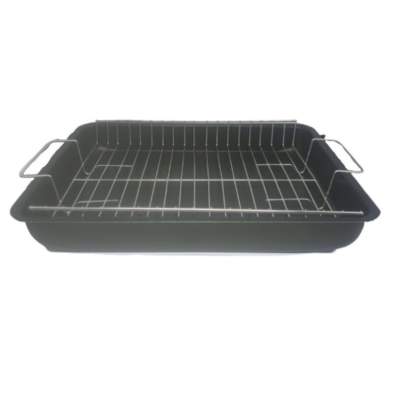 Tabuleiro Assadeira de Frango Alta Antiaderente Teflon 40 x 28 cm com ...