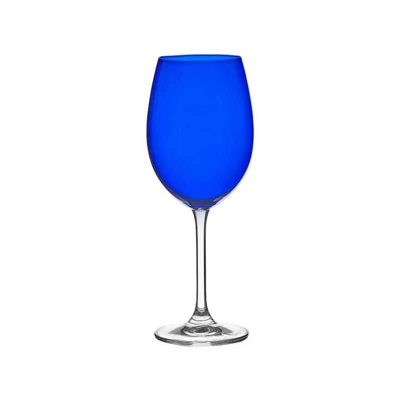 Taças Bordeaux 450ml azul Bohemia 4S032/450AZ - Taças - Magazine Luiza