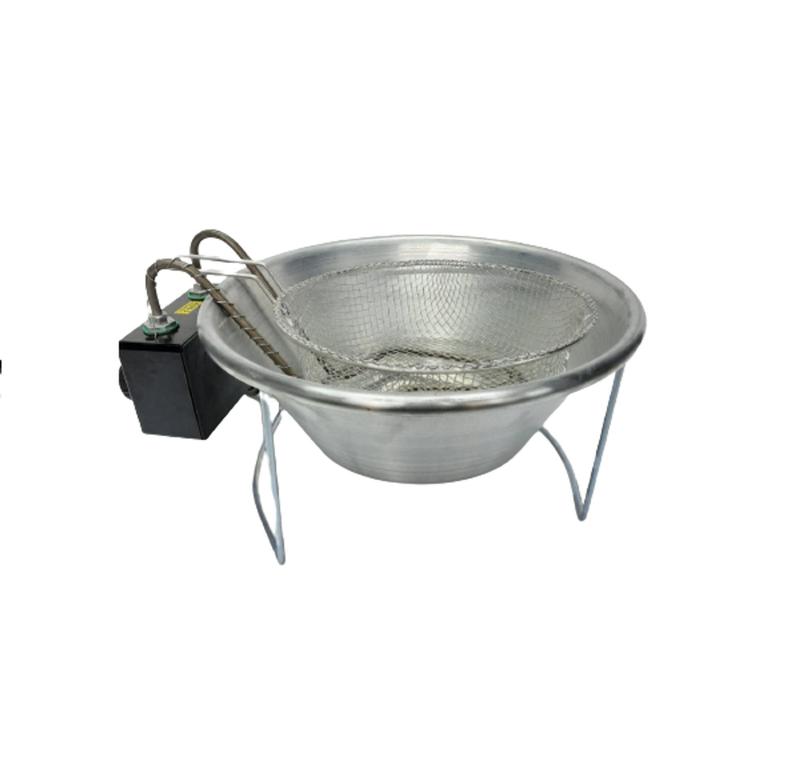 Tacho Elétrico Suporte Aramado 3,5 litros Alumínio Profissional ...