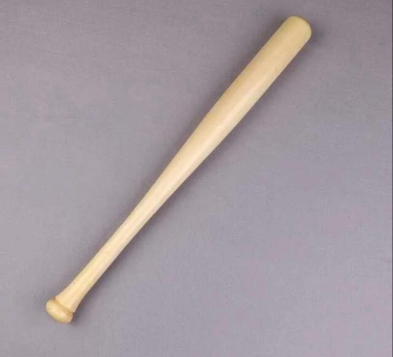 Taco baseball Bastao Madeira Reforçado Cru - MA UTilidades - Tacos de ...