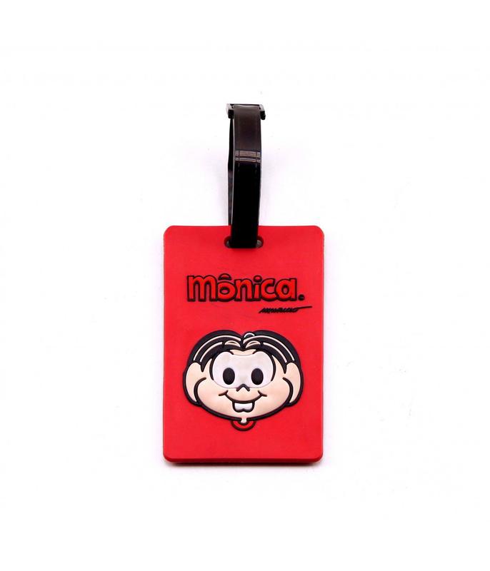 Tag Para Mochila Escolar Etiqueta De Bagagem Mônica - Turma Da Monica ...
