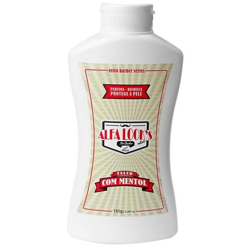 Talco com Mentol Alfa Looks - Desodorante para Pés - Magazine Luiza