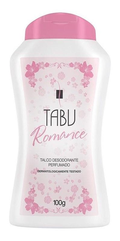 Talco Tabu Romance 100G - Talco para Bebê - Magazine Luiza