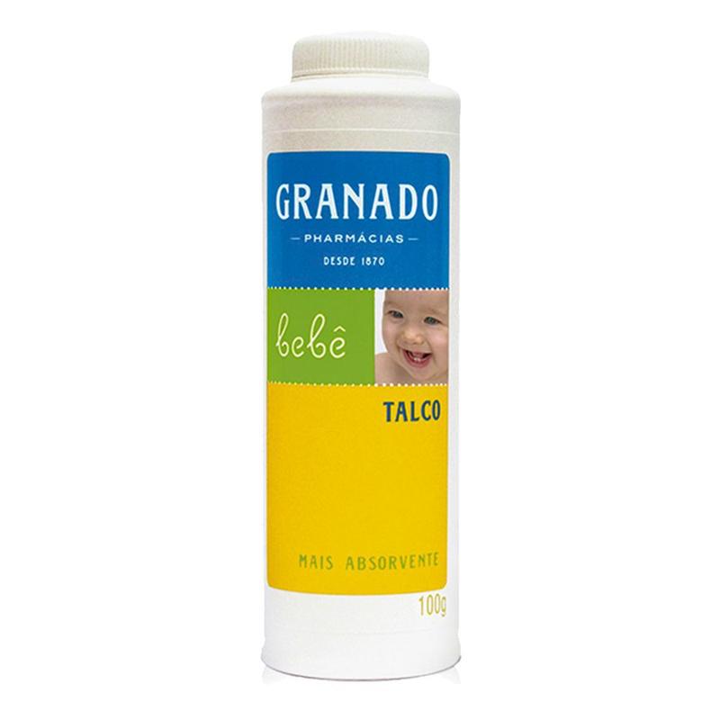 talco tradicional granado para bebê previne assadura mantém pele seca ...